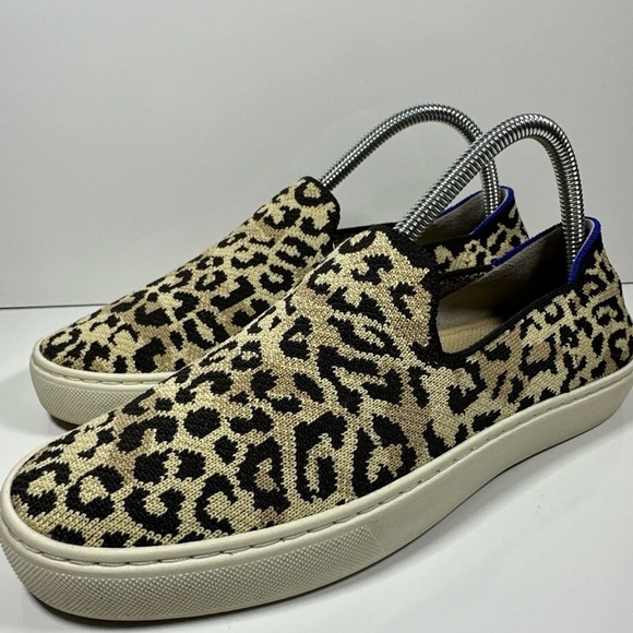 Rothy's | Shoes | Rothys The Sneaker Leopard Print Slip On Size 8 ...